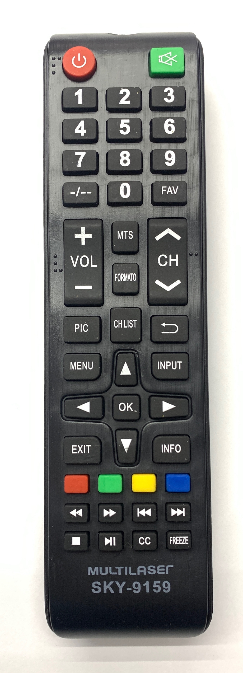 Controle Tv Multilaser Cód Sky 9159