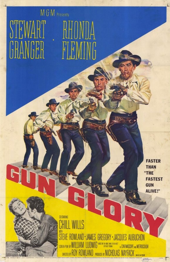 A046-A ARMA DE UM BRAVO - Gun Glory - 1957 - Stewart Granger-Rhonda ...