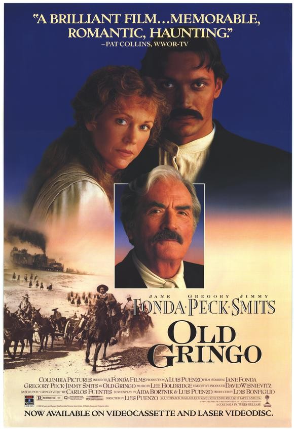 A193-GRINGO VELHO - Old Gringo - 1989 - Jane Fonda-Gregory Peck-Jimmy ...
