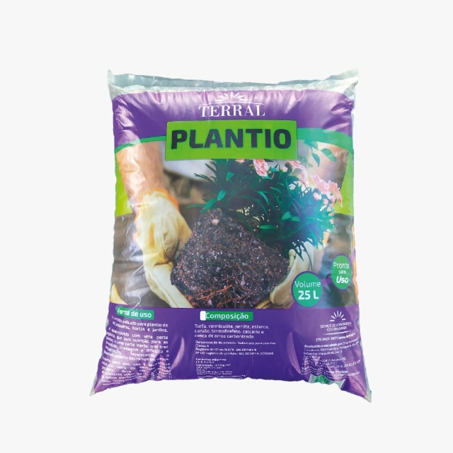 TERRAL SUBSTRATO PLANTIO TRADICIONAL 25L por R$44,57