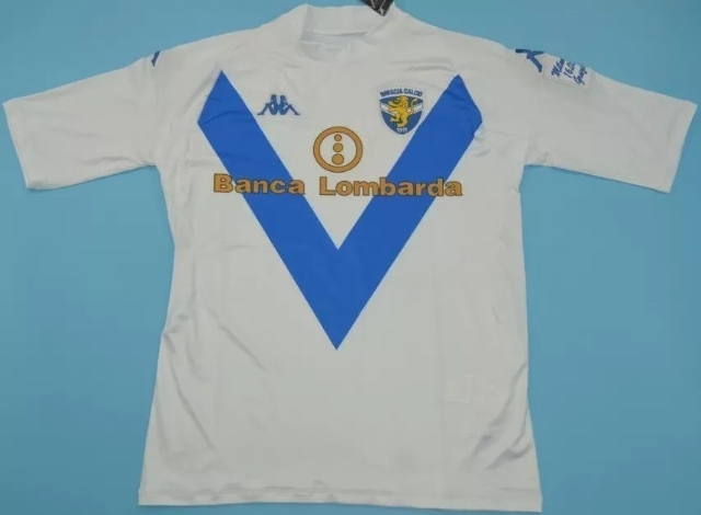 CAMISA RETRÔ BRESCIA (ITÁLIA) 2004 - DESPEDIDA ROBERTO BAGGIO ...