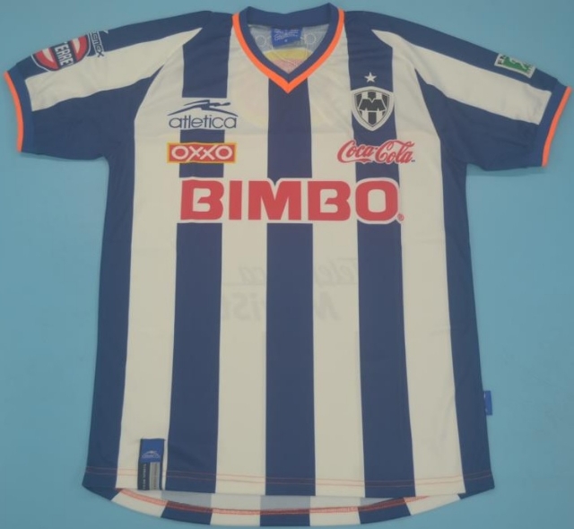 CAMISA RETRÔ MONTERREY (MÉXICO) 2002 / 2003 - UNIFORME 1 por R$174,99