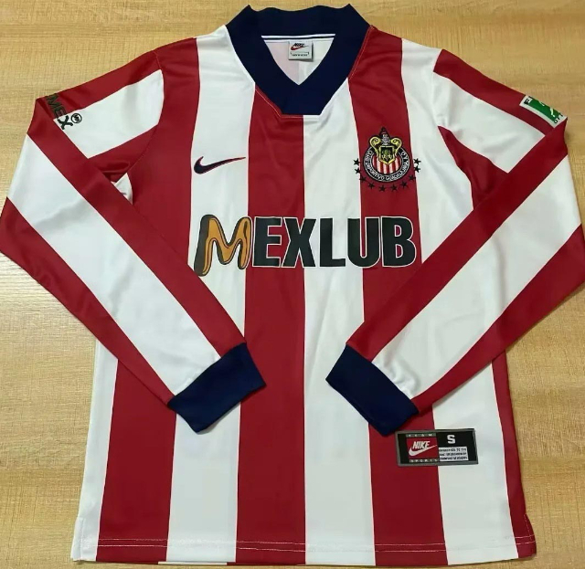 CAMISA RETRÔ CHIVAS GUADALAJARA (MÉXICO) 1997 - UNIFORME 1 MANGAS ...