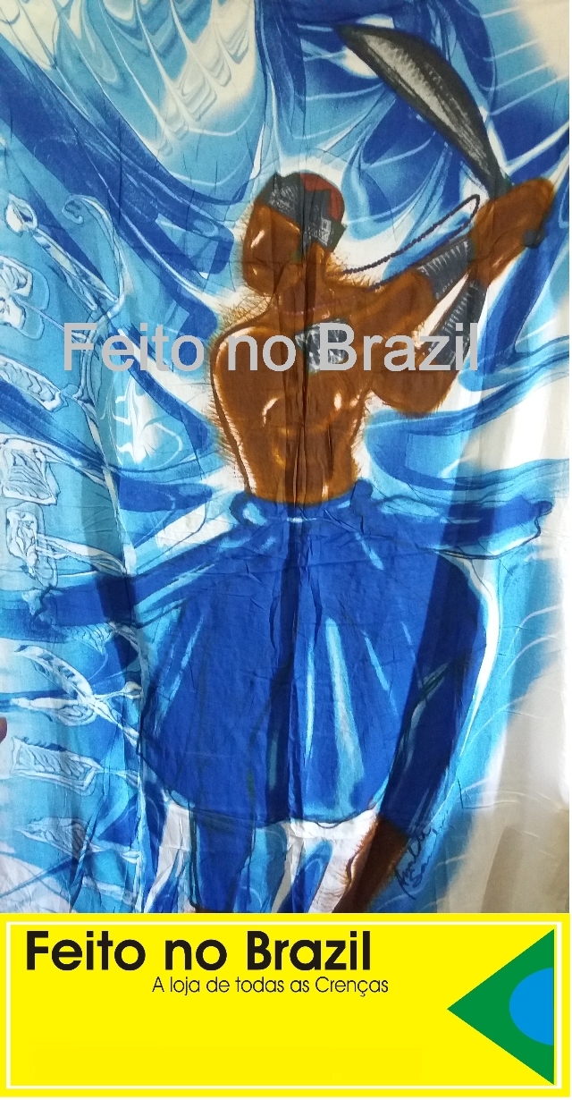 Cangas de Praia Orixás Candomblé - Ogum por R$109,90