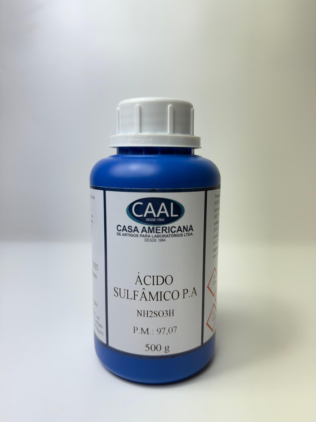 ÁCIDO SULFÂMICO PA (EMBALAGEM COM 500g) (CÓD.6241) por R$30,79