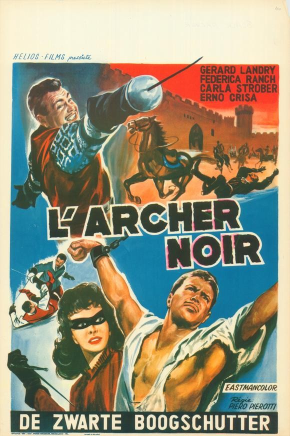 O ARQUEIRO NEGRO (Gérard Landry,Federica Ranchi) (LEG) por R$5,00