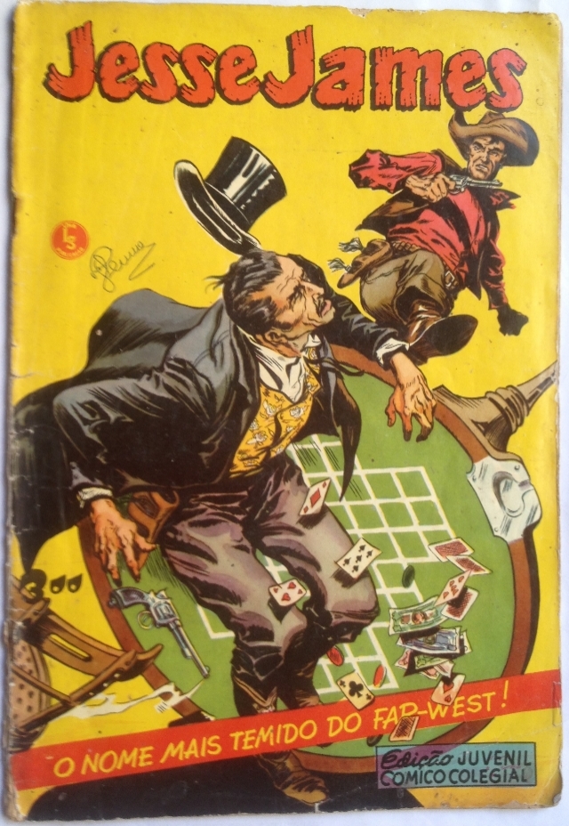 Jesse James - Março/55 - Ed. La Selva - com Cavale