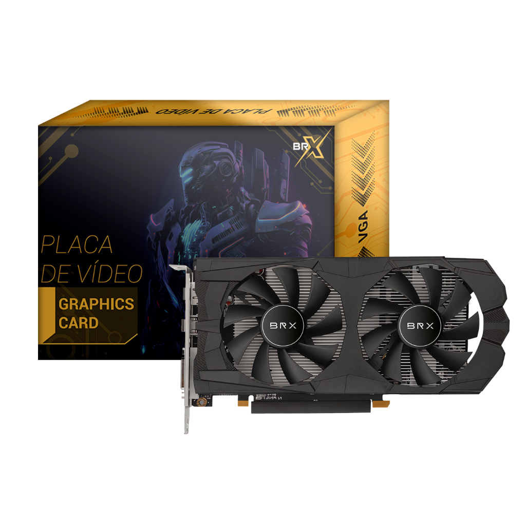 PLACA DE VIDEO BRX VGA RX 580 16GB BRX DDR5
