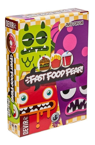Novo Jogo De Tabuleiro Fast Food Fear Dario Dordoni Devir por R$149,99