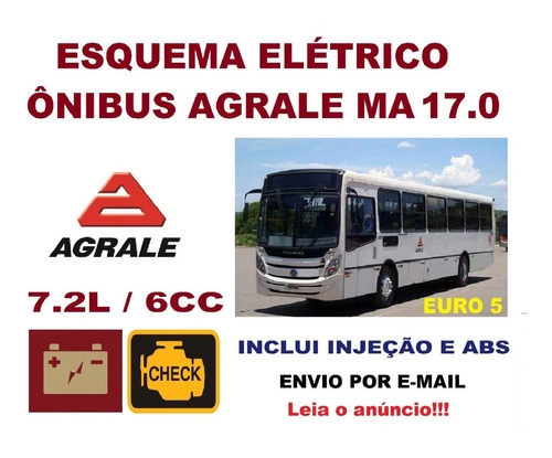 Agrale Ma17.0 Mwm 7.2l Euro 5 (2013) Esquema Eletrico por R$55,00