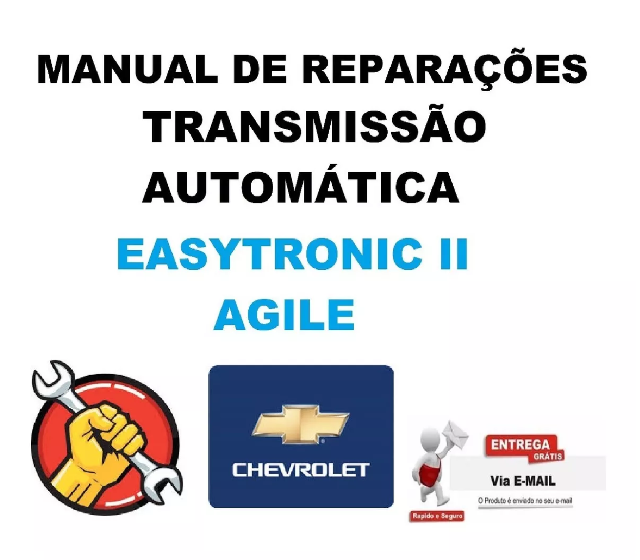 Manual Reparo Transmissão Cambio Easytronic II Gm Agile por R$45,00
