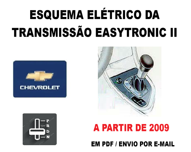 Esquema Elétrico da Transmissão Easytronic II Agile por R$33,00
