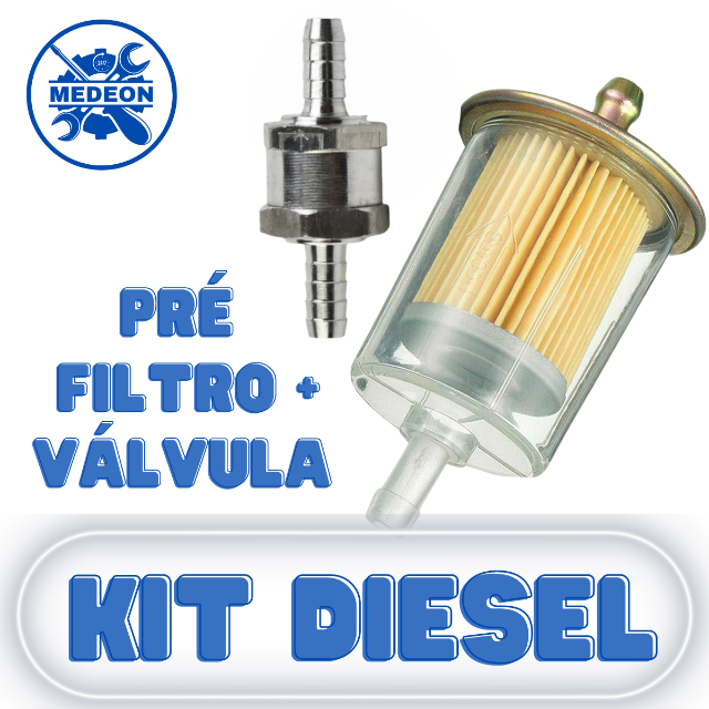 Pré Filtro Diesel L200 PAJERO + Válvula